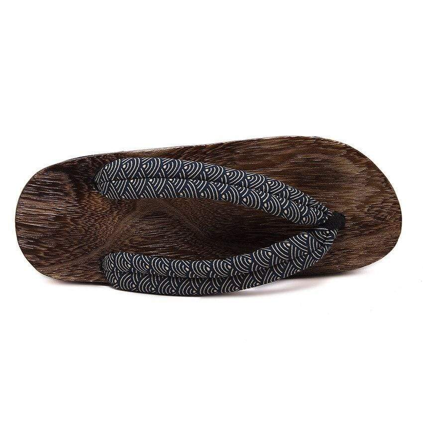 Black Flat Geta Japanese Geta | Japanese Temple