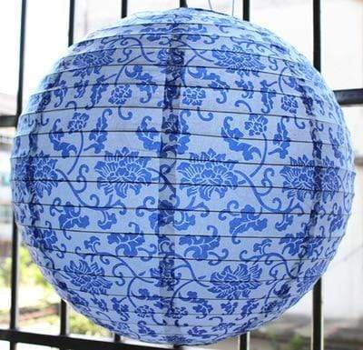 White calligraphy Japanese Lamp | Japanese Temple