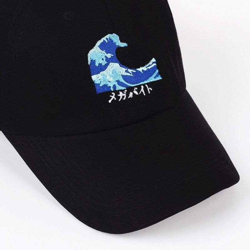 Japanese Cap - Wave of Kanagawa | Japanese Temple