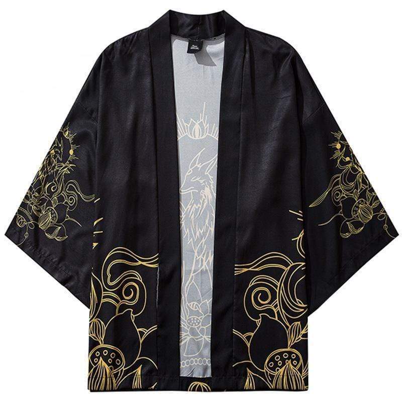 Japanese Fox Kimono | Japanese Temple
