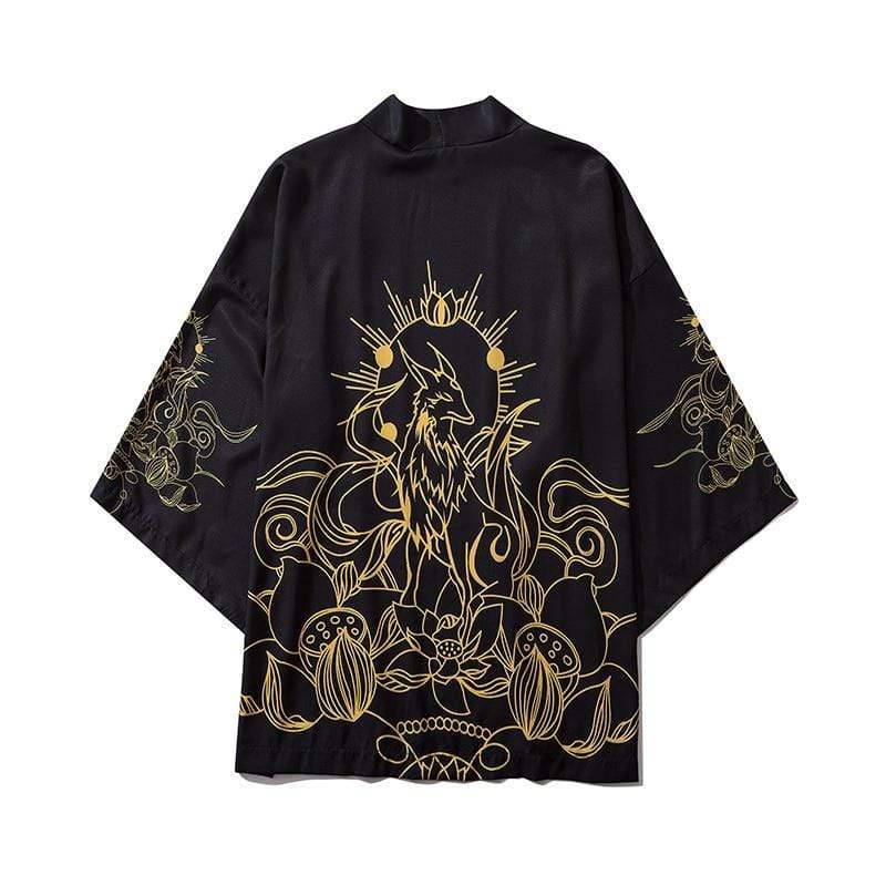 Japanese Fox Kimono | Japanese Temple