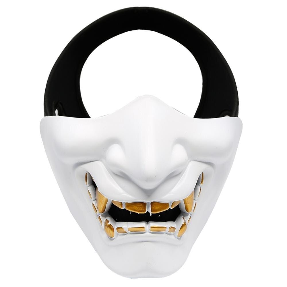 Japanese Hannya Half Mask | Japanese Temple