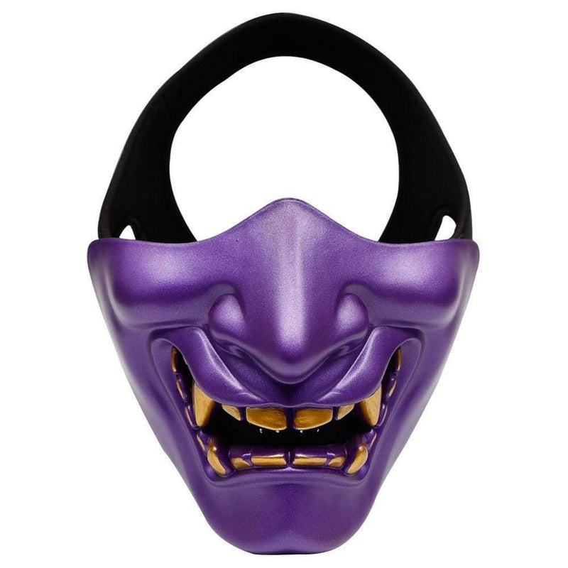Japanese Hannya Half Mask | Japanese Temple