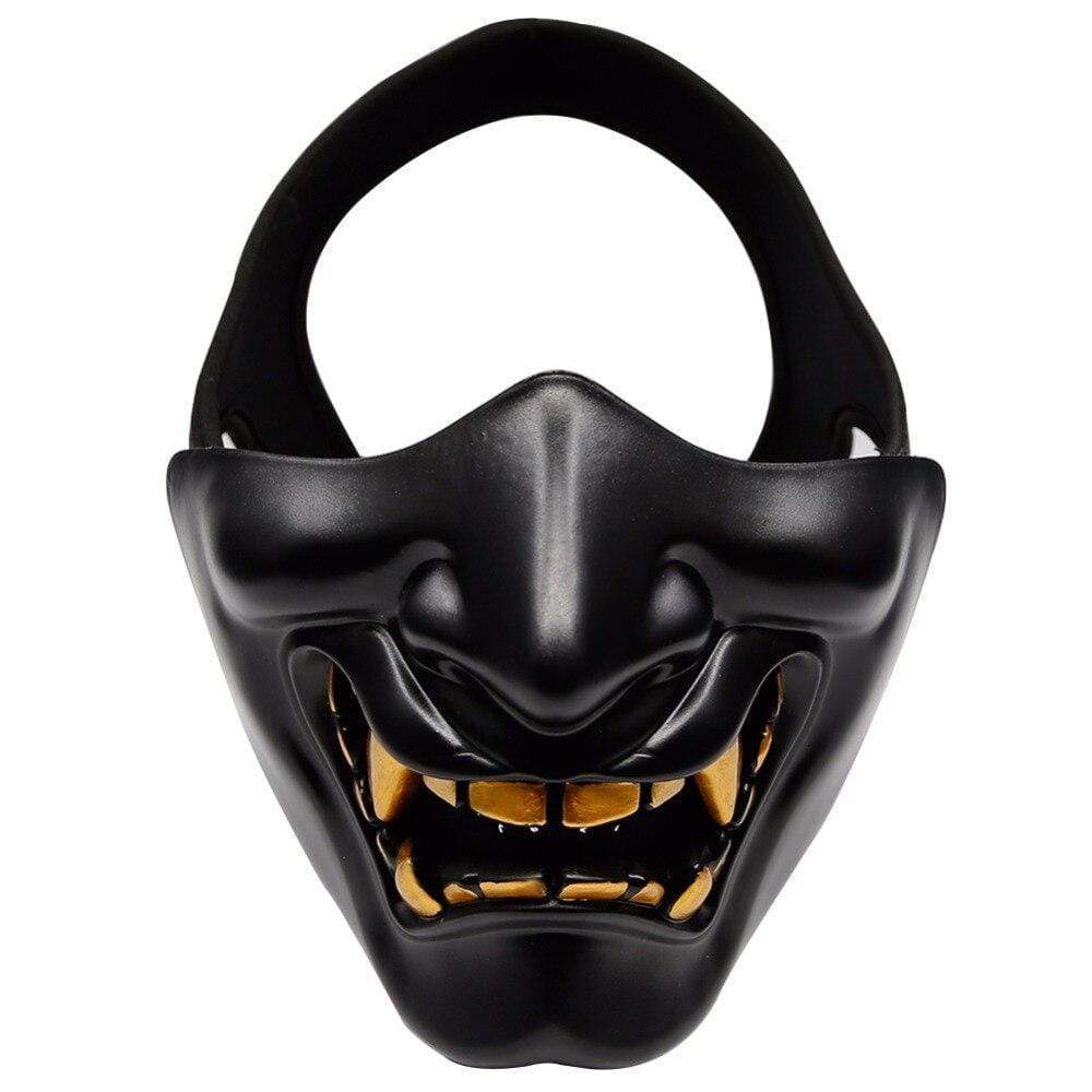 Japanese Hannya Half Mask | Japanese Temple