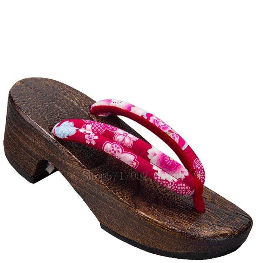 Japanese Pink Geta | Japanese Temple