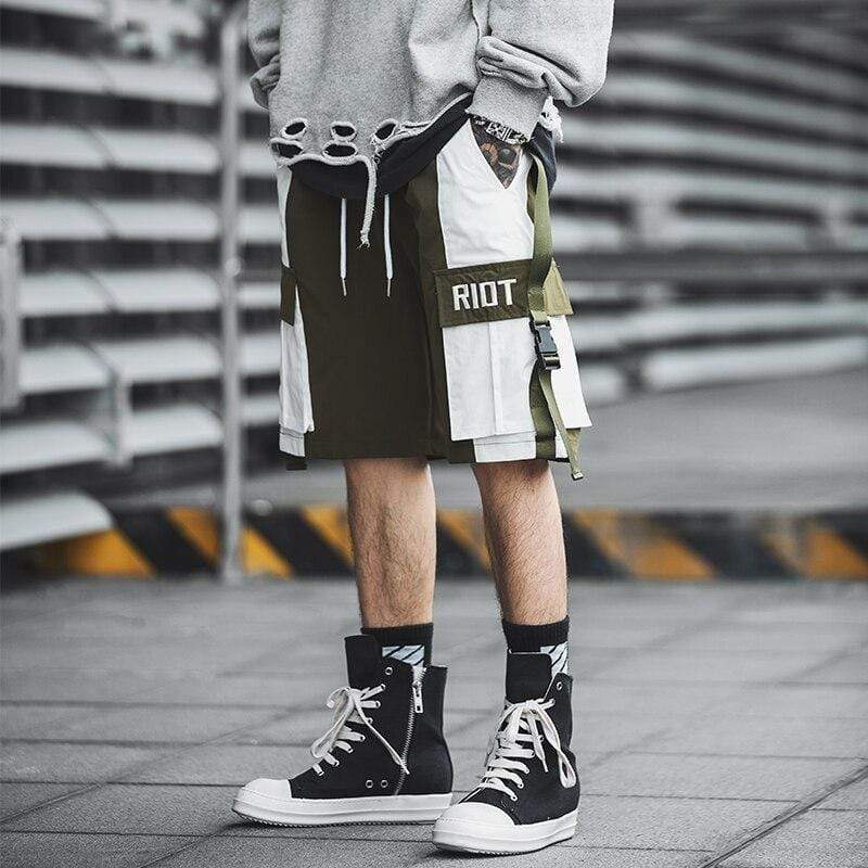 Japanese Shorts Cargo Style | Japanese Temple