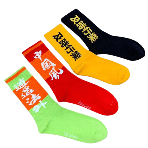 Japanese High Socks | Japanese Temple