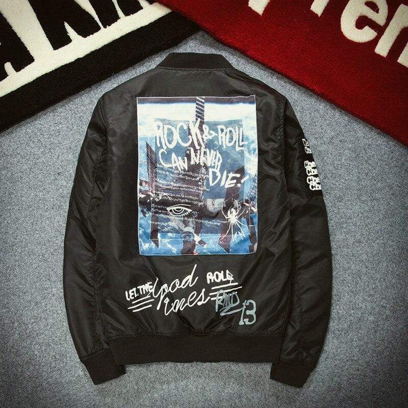 Japanese Streetwear Windbreaker | Japanese Temple