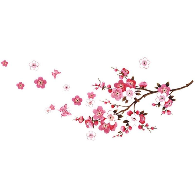 Japanese Wall Decals - Sakura | Japanese Temple