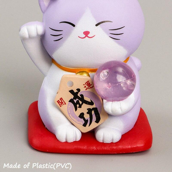 Multicolor Feng Shui Maneki Neko Japanese Temple