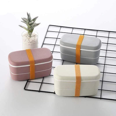 Original two Layers Japanese Bento Box | Japanese Temple