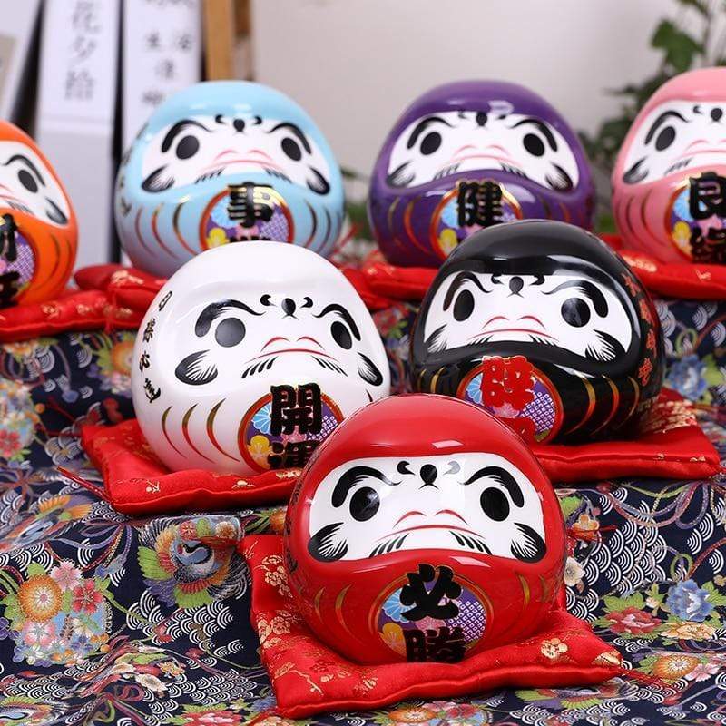 Pink Daruma Doll | Japanese Temple