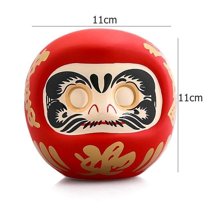 Red Daruma Doll | Japanese Temple