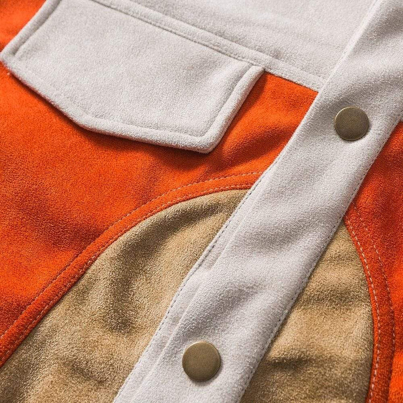 Orange Fureur Jean Jacket | Japanese Temple
