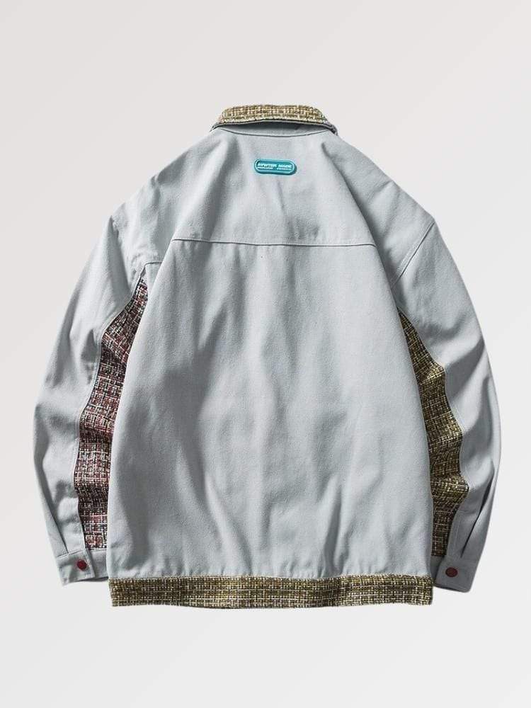 Retro Streetwear Jacket | Japanese Temple